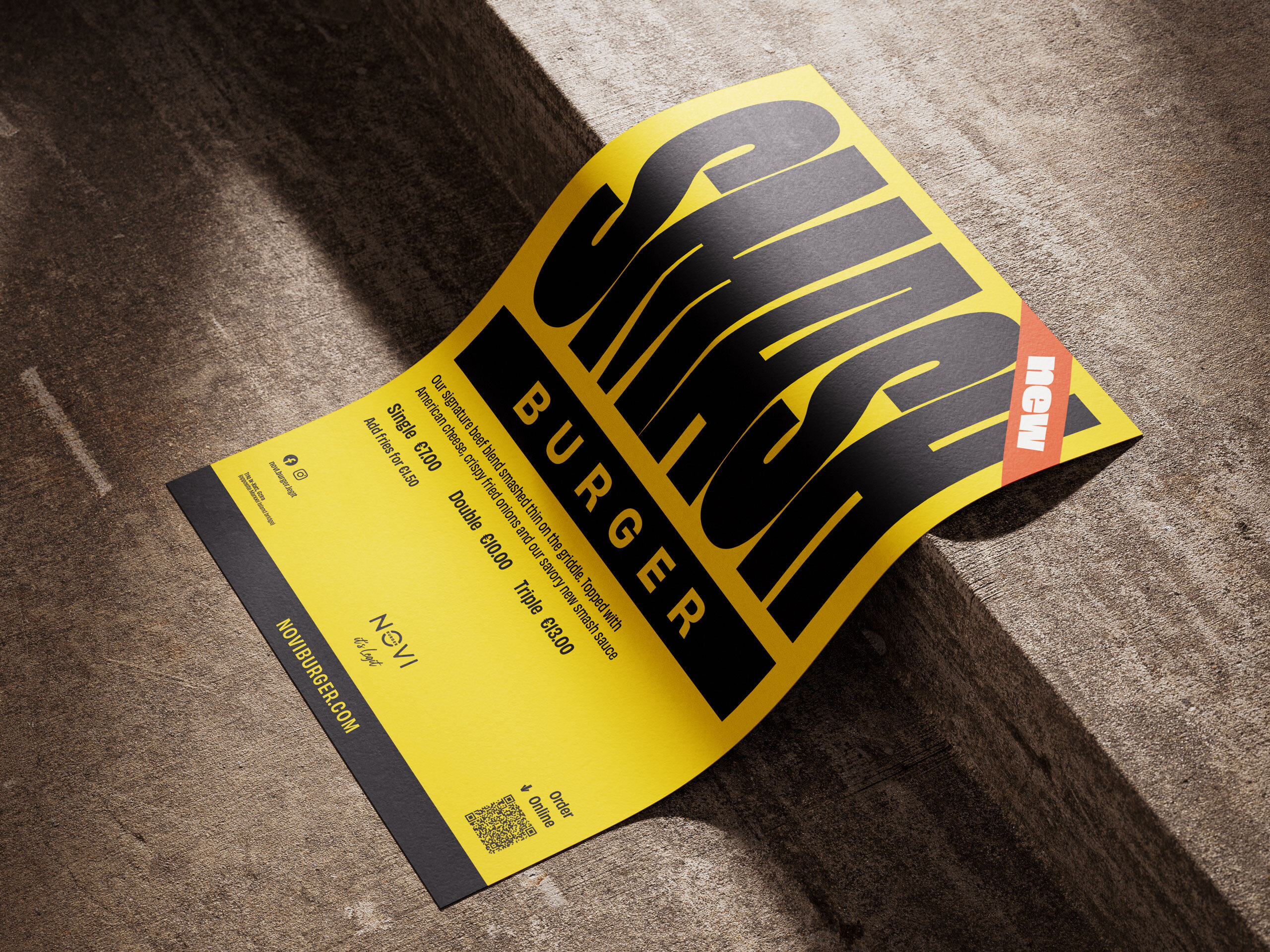 NOVI Burger A Tasty Brand | Moose Design Studio