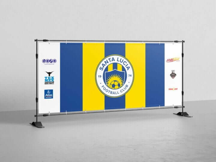 Santa Lucia FC Premier League Club Rebranding | Moose Design Studio