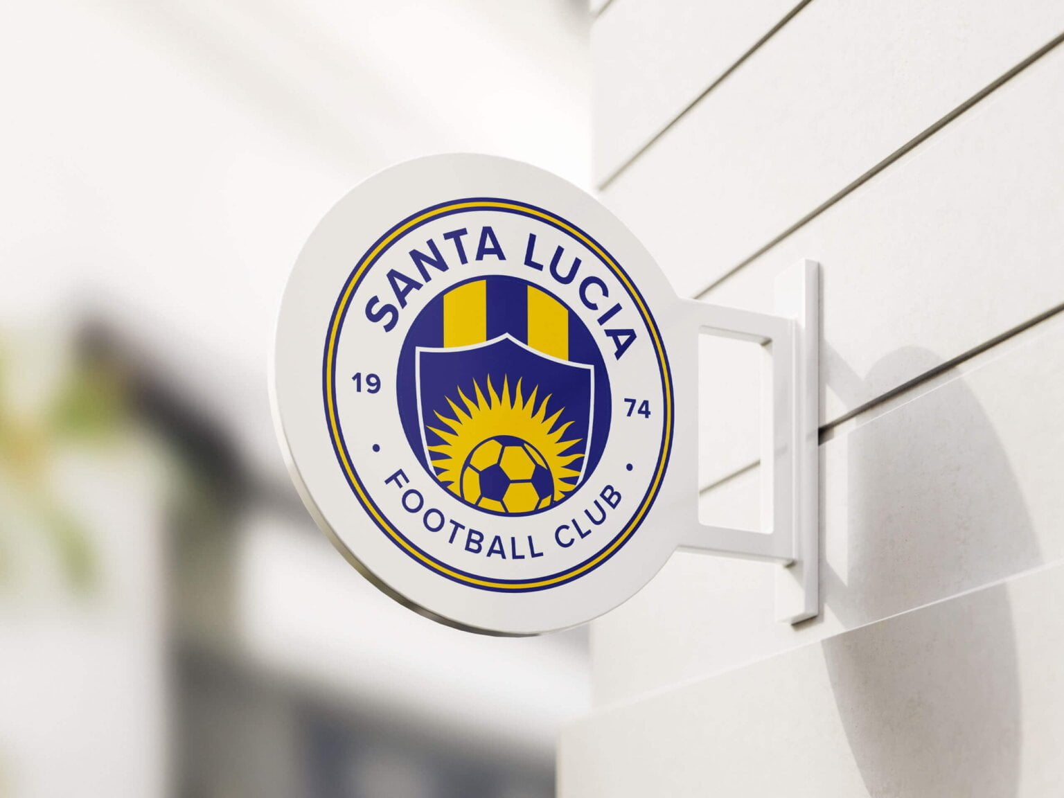 Santa Lucia FC Premier League Club Rebranding | Moose Design Studio